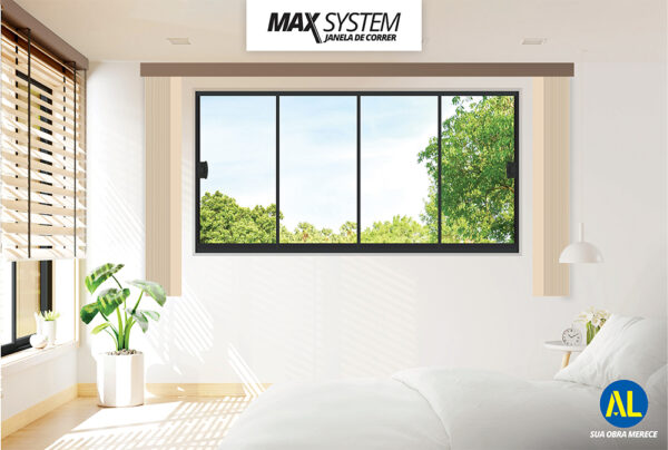 Janela de Correr (6mm) - Max System • AL Indústria